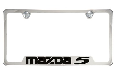 Chrome License Plate Frame for Mazda5, Mazda 5 | eBay