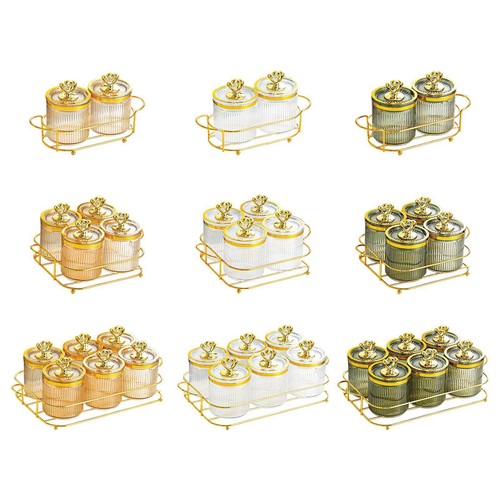 Snack Tray with Lid Easy to Refill Condiment Tray with Holder Nordic ...