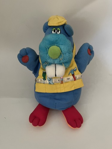Zoobilee Zoo Bill Der Beaver Plush Puppet Stuffed Animal Toy 1986 ...