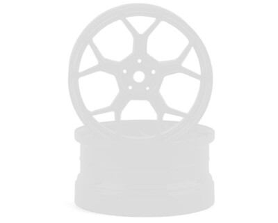 DS Racing Feathery Split Spoke Drift Rim (Matte White) (2) (6mm Offset ...