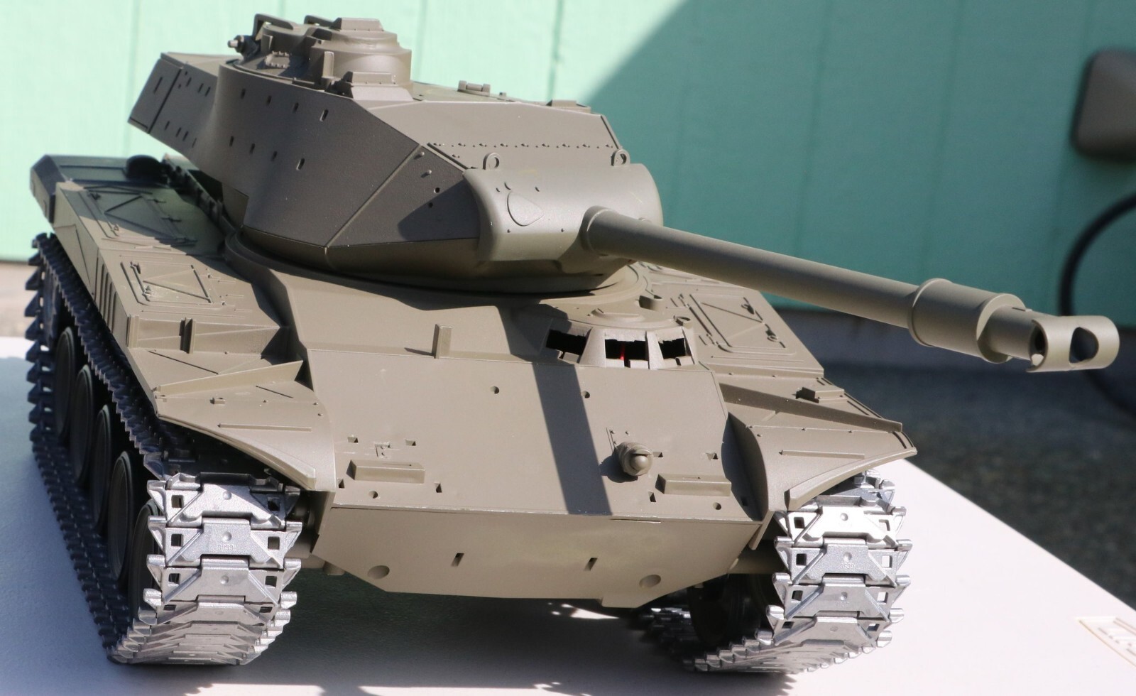 Heng Long 1/16 German Leopard Metal Airsoft RC Battle Tank Smoke Sound ...