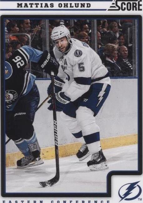 2012-13 Score - Mattias Ohlund #420 for sale online | eBay