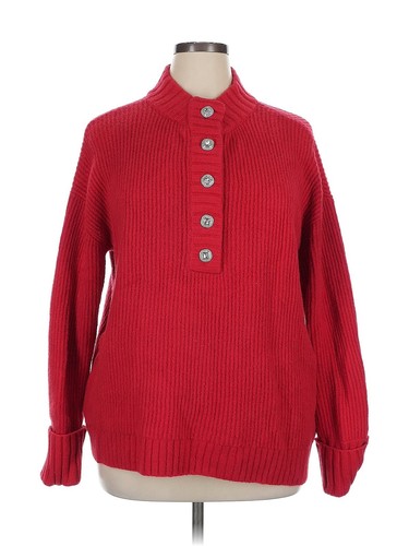 Talbots Women Red Pullover Sweater XL | eBay