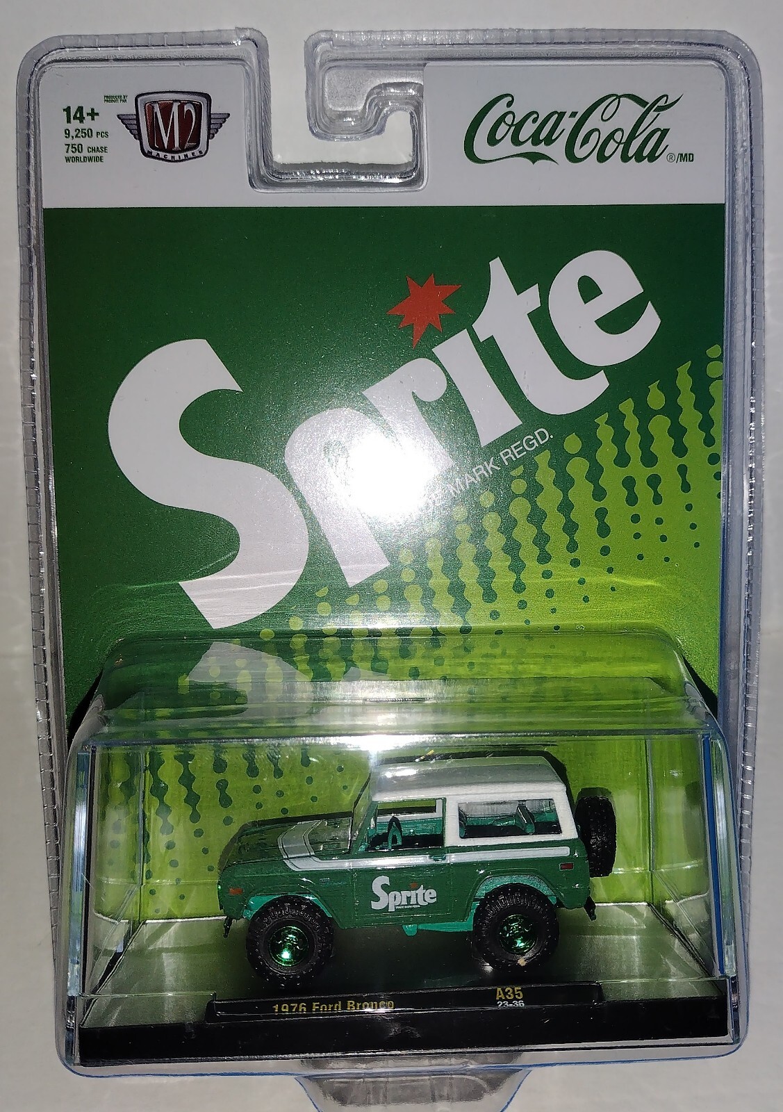 CHASE M2 Machines Sprite 1976 Ford Bronco 750 PCS A35 23-36 | eBay