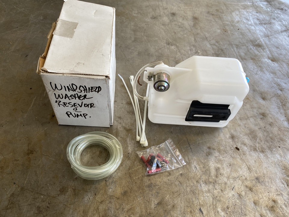 Windshield Washer Fluid Reservoir & Pump | eBay