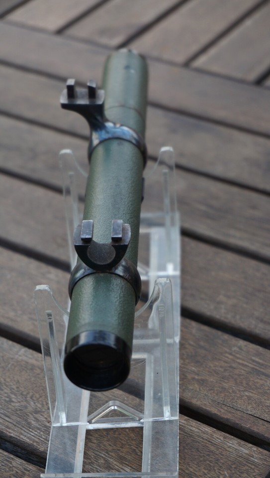 GERMAN SNIPER RIFLE GEWEHR 98 SNIPER R. FUESS SCOPE K98 GREEN RETICLE 5 ...