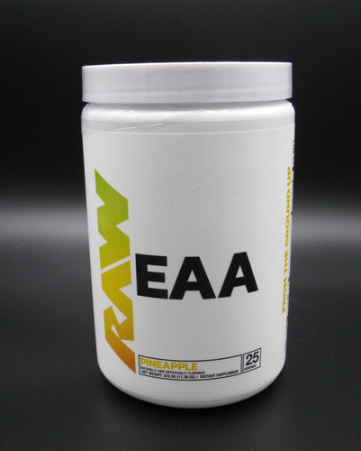 Raw Nutrition EAA Essential Amino Acids Pineapple Flavor 11.38oz/322.5g/25 Serv | eBay