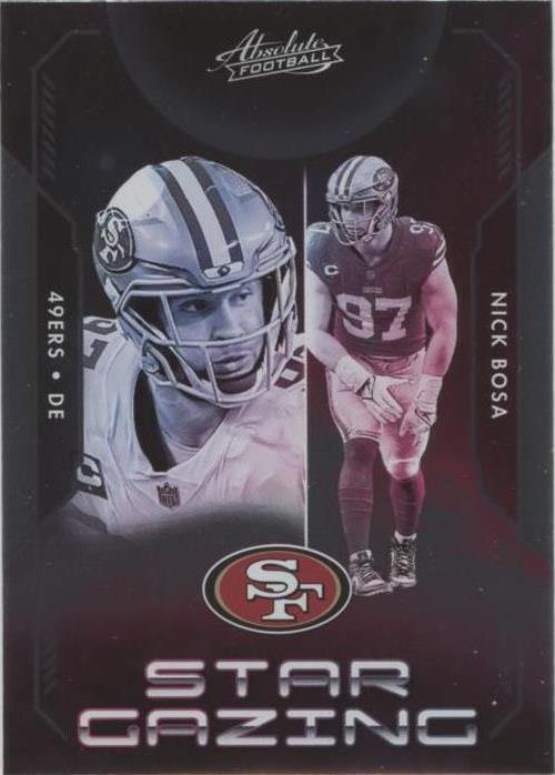 2023 Panini Absolute - Star Gazing Nick Bosa #SG-20 for sale online | eBay