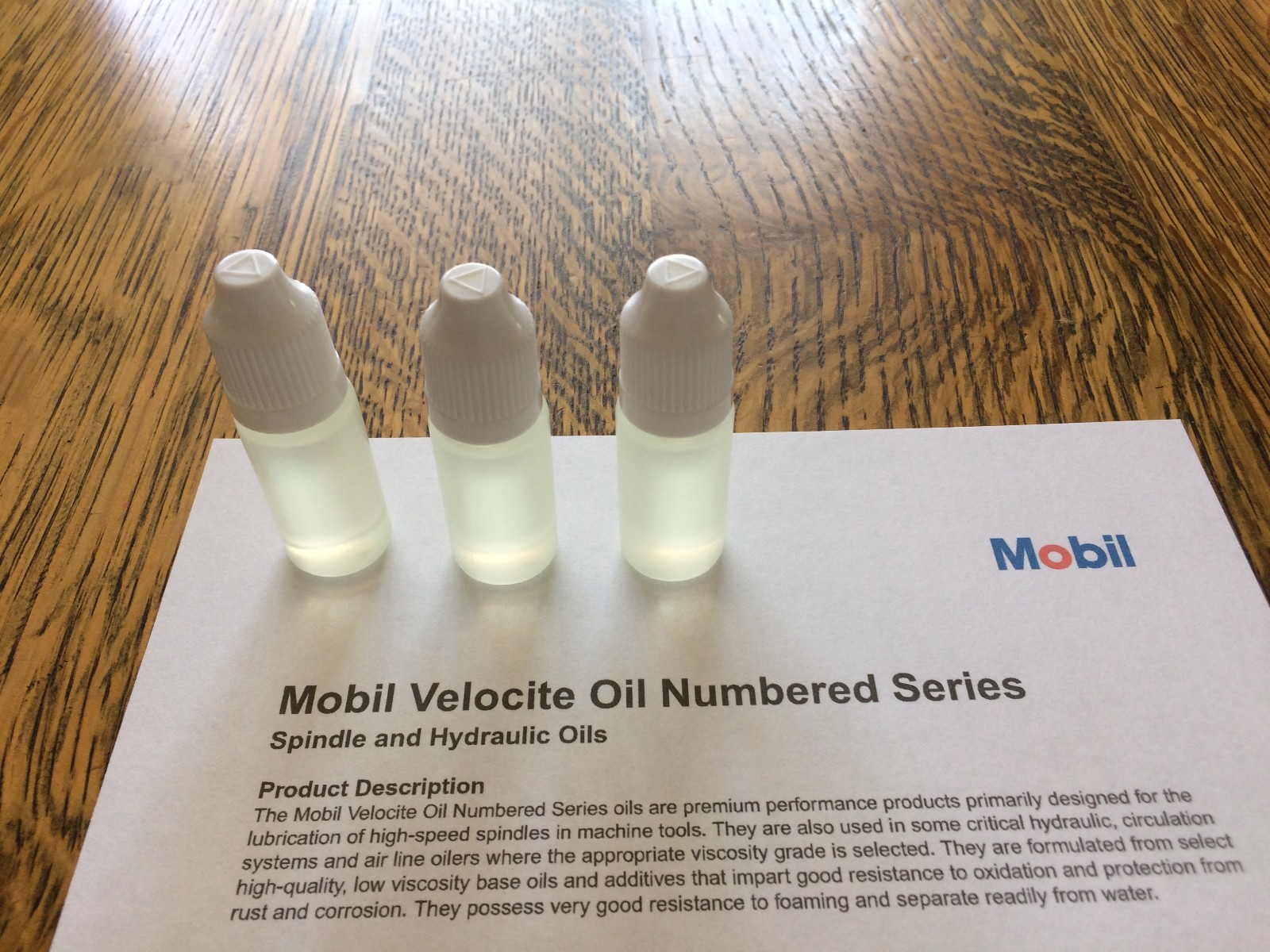 Linn Oil 30ml Mobil Velocite Oil No.6 ISO VG 10 Bearing Oil Linn Gold ...