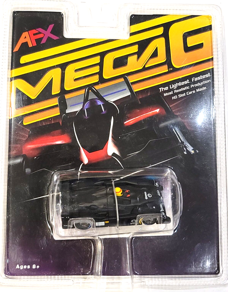 AFX TOMY MEGA G+ AUDI R10 Black Test Car #70303 DISCONTINUED - New HO ...