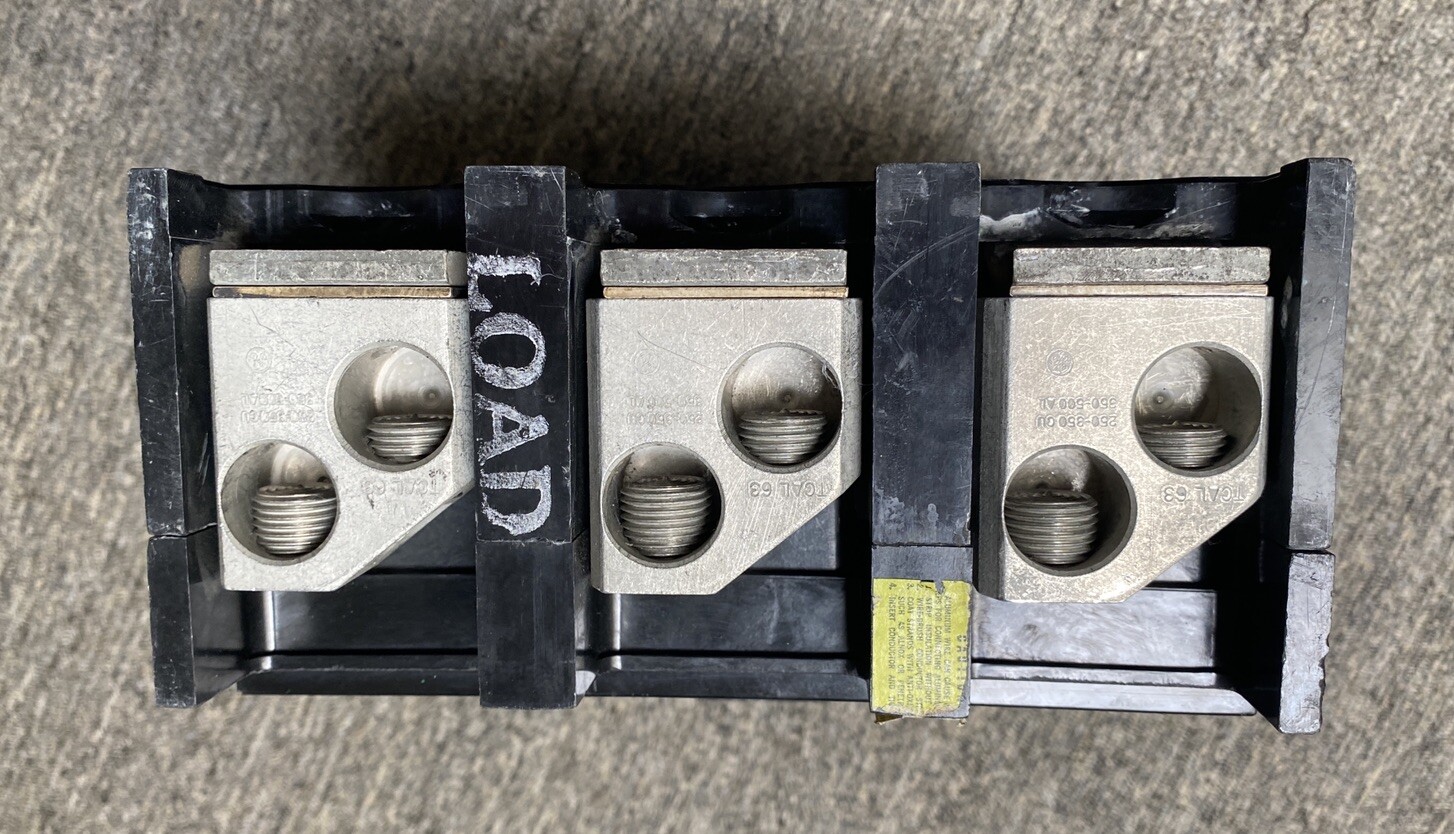 TJK436150 GE 3P 150 Amp 600V 400 Amp Frame Circuit Breaker TJK Frame ...