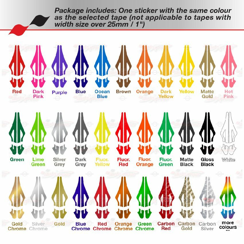 BRIGHT YELLOW Vinyl Pinstriping Pin Stripe Car Motorcycle Tape Decal ...