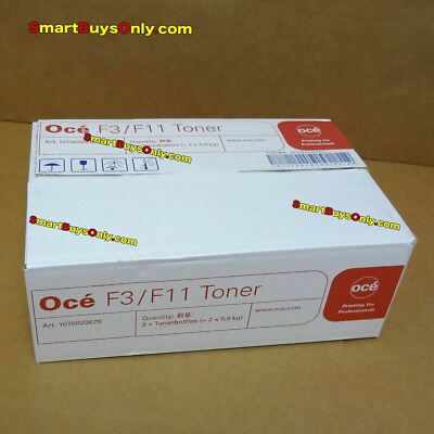 Oce F3 F11 Black Toner 2/Botls Océ 3155 3160 3165 8400 OEM 1060040123 ...