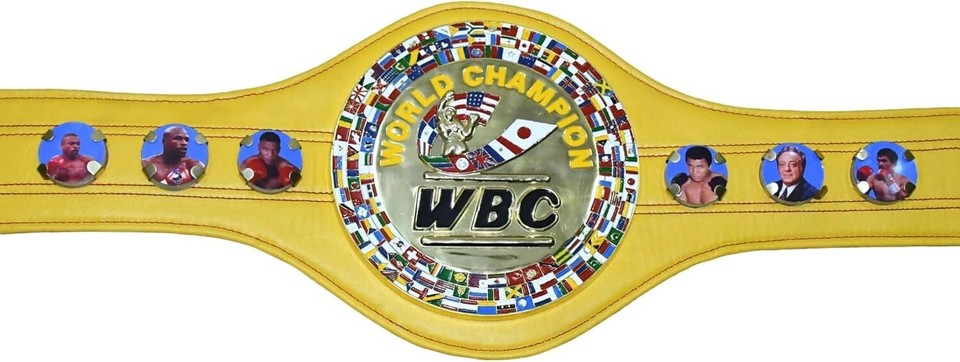 New WBC Boxing Championship Belt 3D Logo Replica Adult size Golden ...