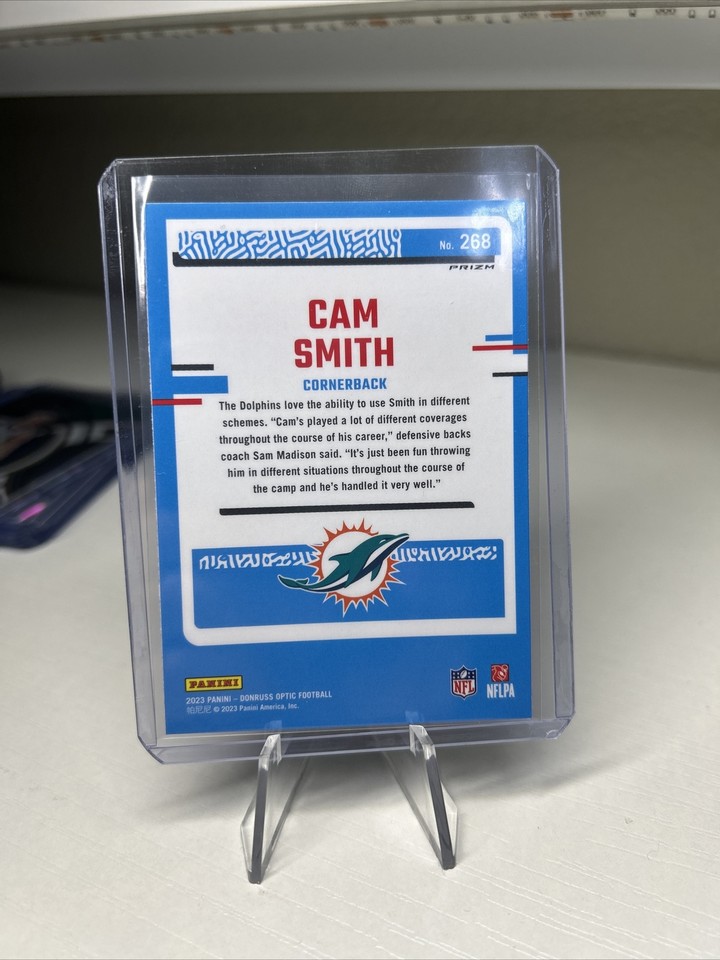 2023 Donruss Optic Football Purple Shock Prizm Nolan Smith RC #283 F76 ...