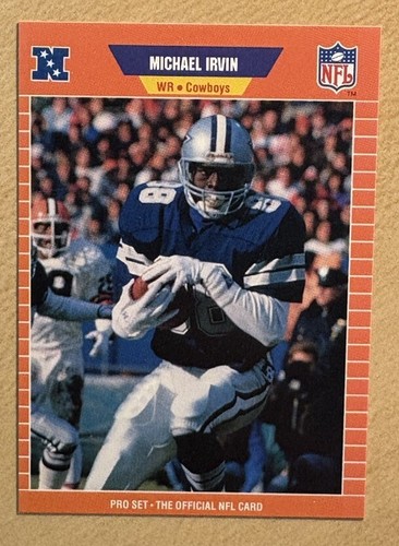 Michael Irvin 1989 Pro Set Rookie Card #89, NM-MT | eBay