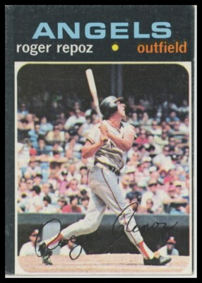 1971 Topps #508 Roger Repoz California Angels | eBay