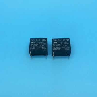 5PC new Sanyou Relay SJ-S-112DM DC12V 5A | eBay