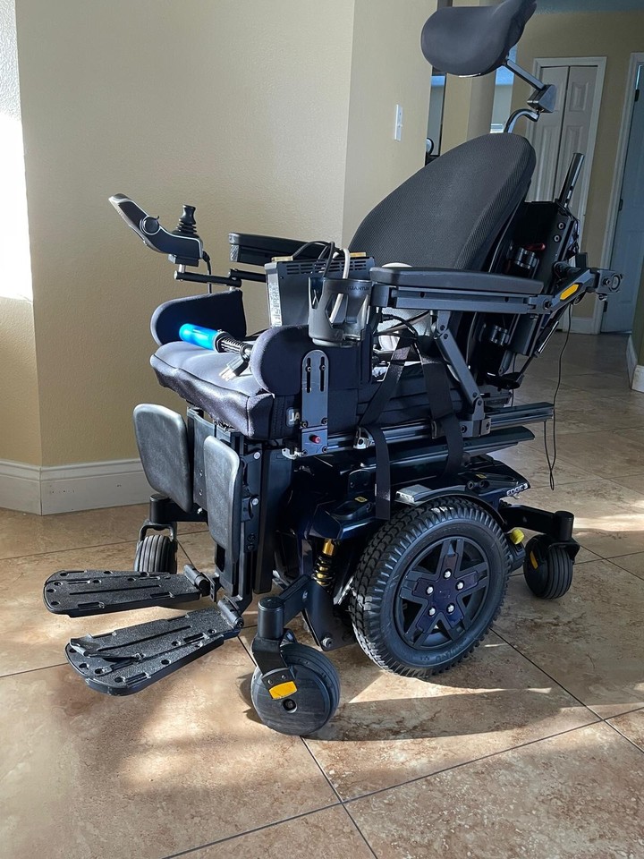 Quantum Q6 Edge 3.0 Wheelchair w/Power Tilt, Recline and Legs - Multi ...
