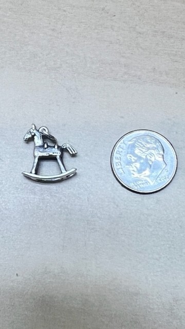 Retired JAMES AVERY Sterling Silver Rocking Horse Charm | eBay