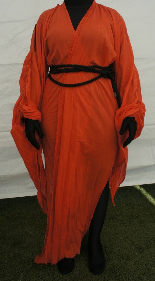 Medieval Occult Sheer Ritual Robe Halloween Witch Larp pagan Martial ...