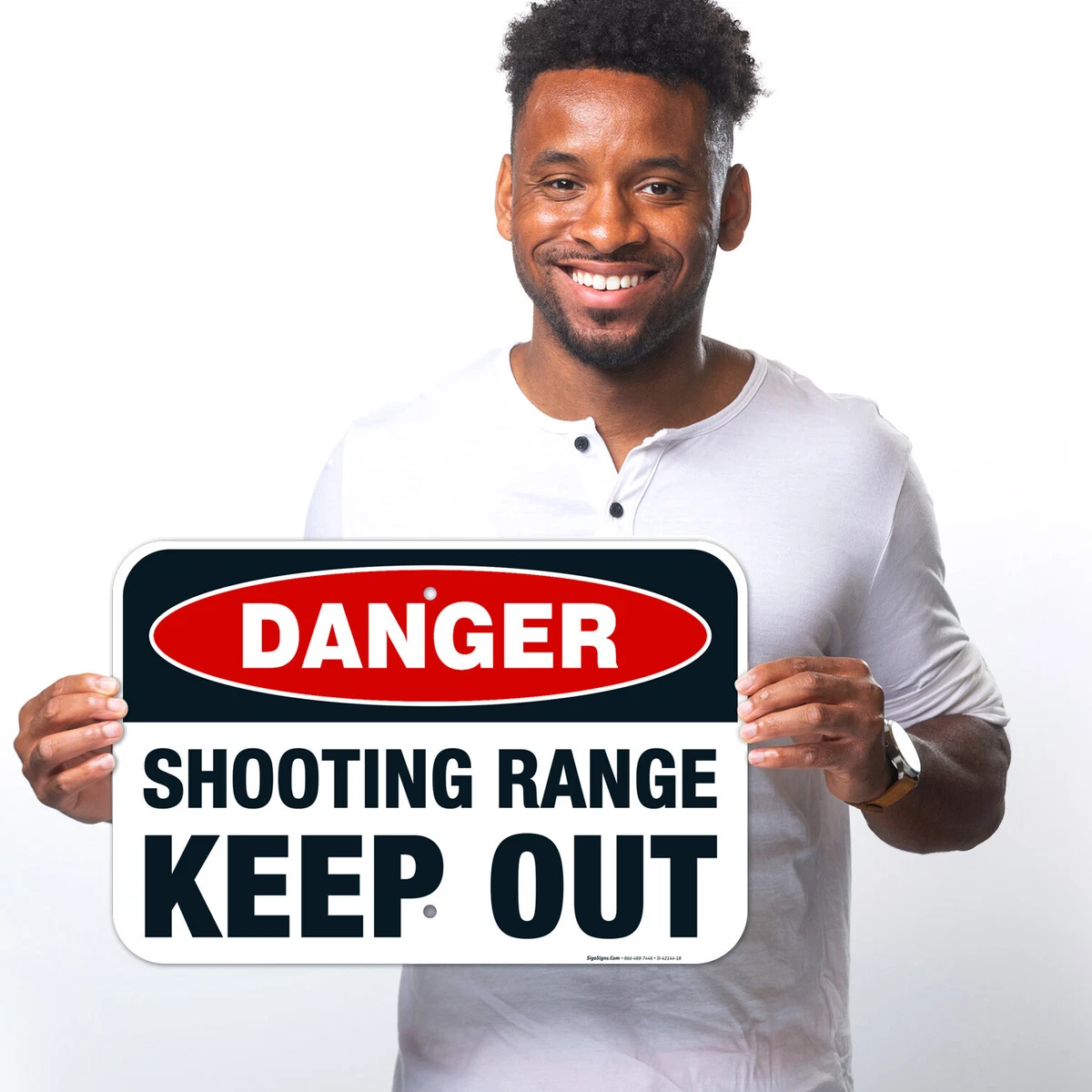 Shooting Range Warning Signs