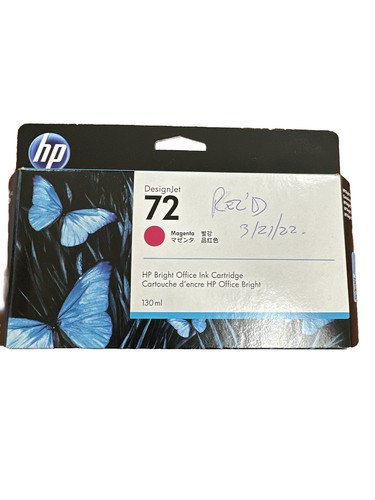 HP 72 Ink Magenta (C9372A) | eBay