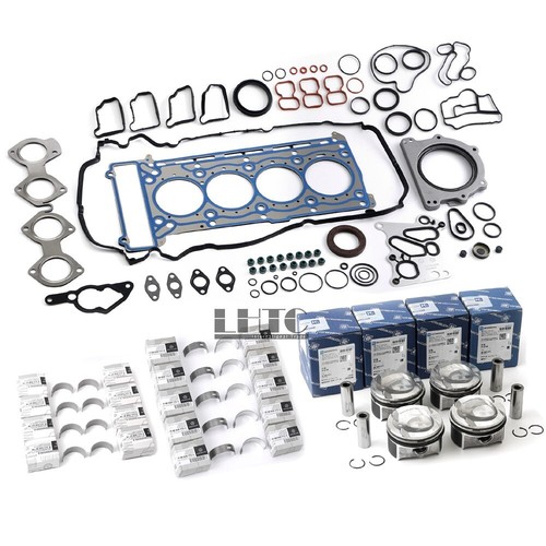 Engine Overhaul Pistons Gasket Kit For Mercedes-Benz C200 CGI W204 W212 ...