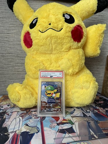 2016 Pokemon Japanese XY Promo Special Box 296 FA Luigi Pikachu PSA 9 ...
