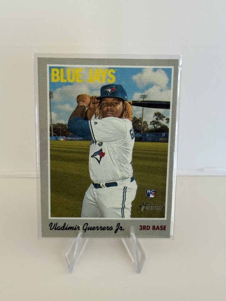 vladimir guerrero jr LOT (7) - Cloth RC, Mojo, heritage, Inserts ...