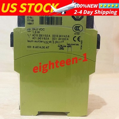 777100 - Brand New Pilz Safety Relay CE UL TUV Certified 6A AC15/DC13 ...