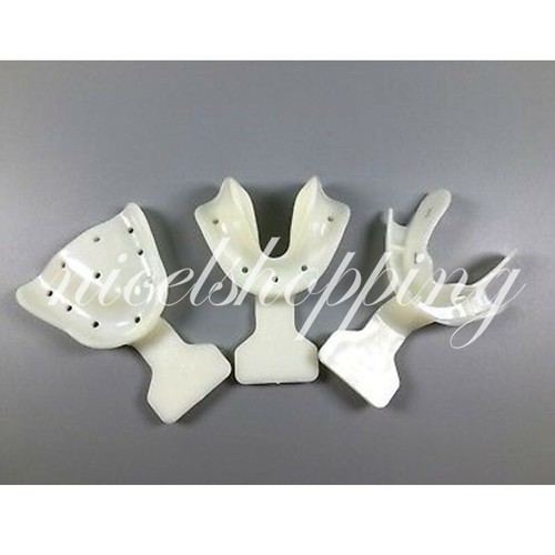 18x Dental Edentulous Jaw Impression Trays Full Denture Frame Cut Back ...