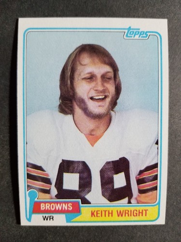1981 Topps KEITH WRIGHT card # 478 [card 8] | eBay