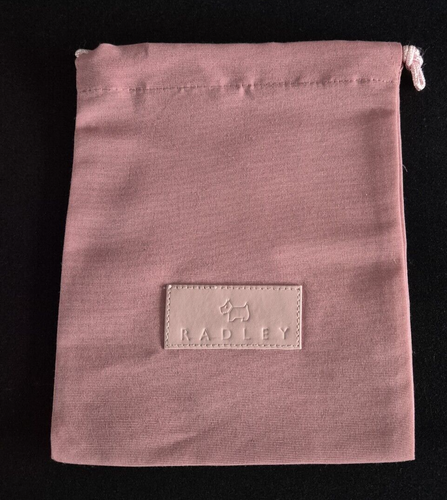 Genuine Radley Protective Pink Dust Cover Bag - Small 20.5cm x 16.5cm ...