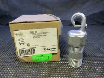 APPLETON EFHM-75 3/4" FLEXIBLE FIXTURE HANGER MALE LIGHTING SAFETY ...