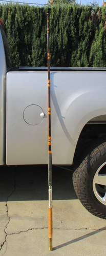 VINTAGE BAMBOO ROD ** SHAVER BIG GAME * RARE * 6'8' * D SHAPE * | eBay