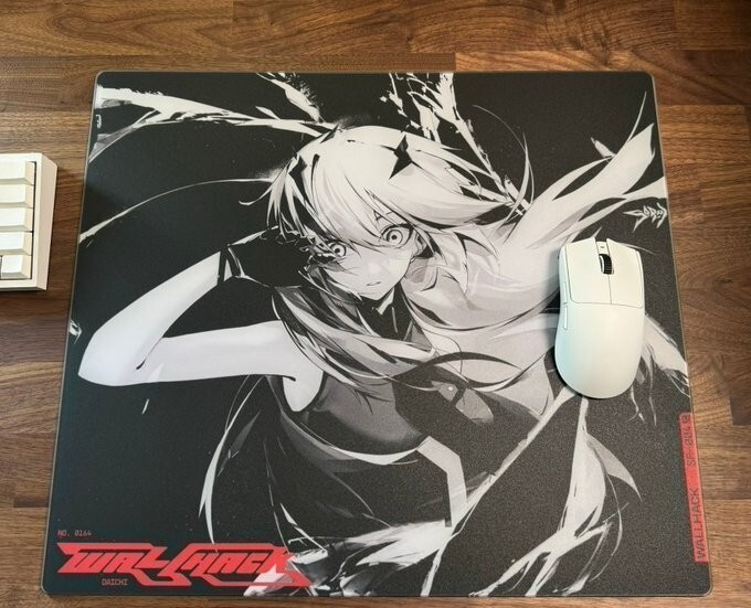 SKY PAD WALLHACK 3.0 SP-004 Frenzy Sora Gaming Glass Mouse Pad w/Box ...