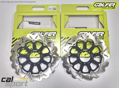 Galfer Wavy Front Brake Discs Wave Rotors Suzuki DL1050 V-Strom 2022 ...