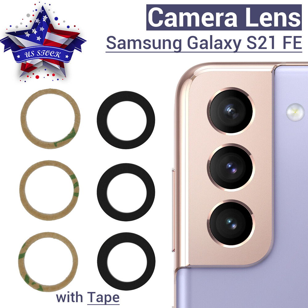 Rear Camera Lens Back Glass Cover Replacement For Samsung Galaxy S21 FE ...