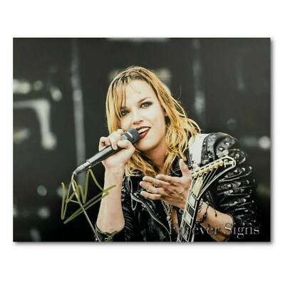 Lzzy Hale Halestorm Signed 8 x 10 Photo Reprint | eBay