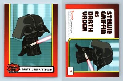 Darth Vader / Stewie #7 Family Guy A New Hope Trading Card | eBay UK