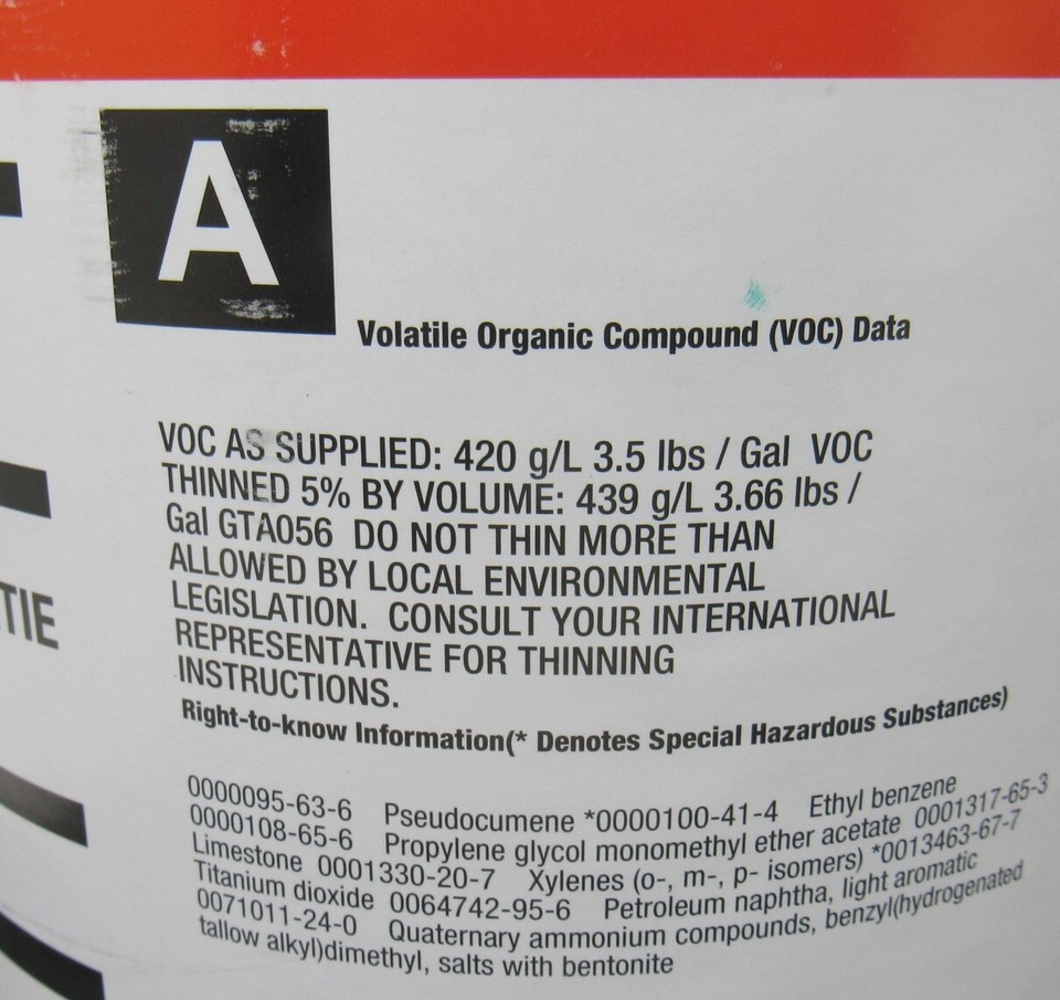 International Interthane 990 BEIGE Acrylic Polyurethane Finish A+B Boat ...