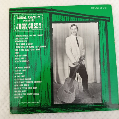 Rural Rhythm Presents Jack Casey LP + Shipping Deal! FOLK COUNTRY ...