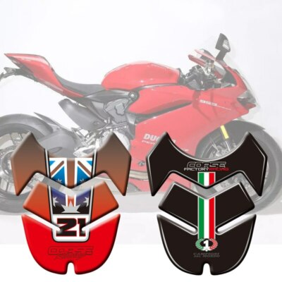 For 2008 Ducati Hypermotard 1100 Fuel Tank Pad Decal Sticker Protector ...