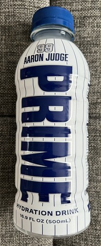 UNOPENED - Prime Hydration Drink Aaron Judge 16.9oz + collectible ...