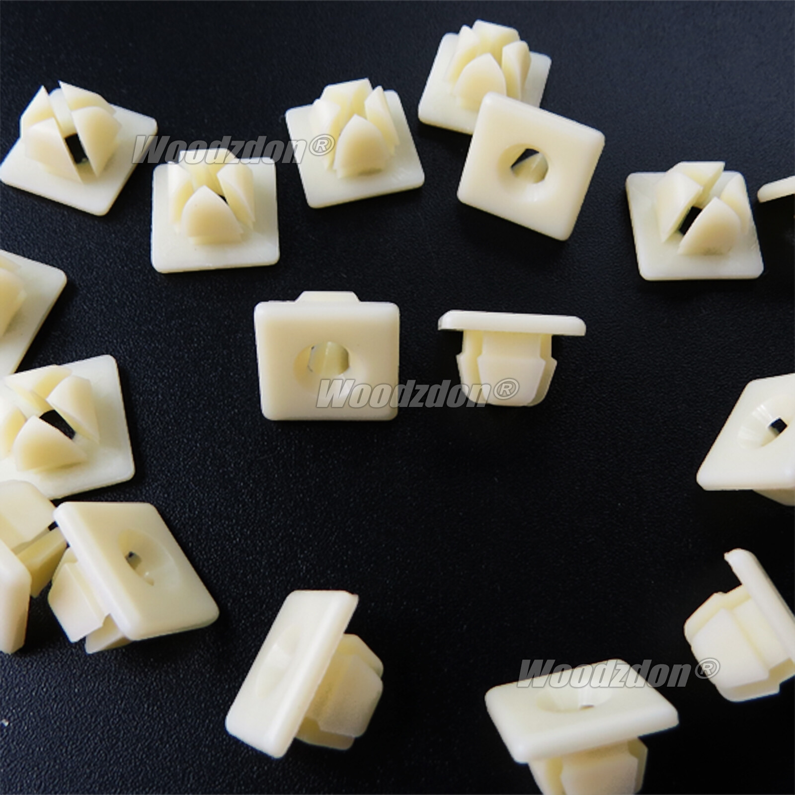 50 Bumper License Plate Nut #14 Screw Size Clip For Auveco 11719 For GM ...