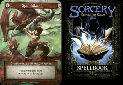 Spin Attack - Ordinary Fire Magic Sorcery Contested Realm 2023 SCR | eBay