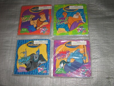 NEW BLOCKBUSTER VIDEO PROMO PLAY PAK HERCULES POP UP PLAYSET SET Disney ...