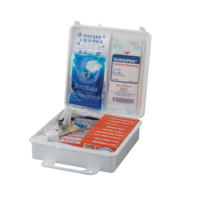 Service Ideas 1124SI 173-Piece First Aid Kit (Case of 24 Sets) | eBay