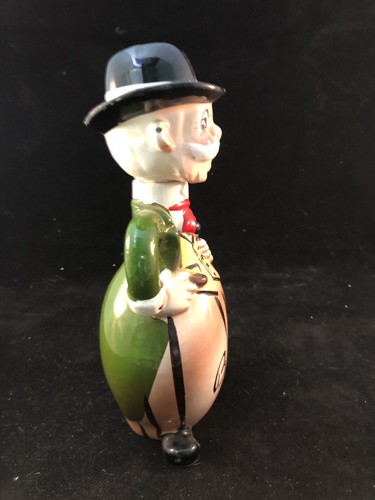 VINTAGE " DAVAR PRODUCTS " BOURBON DECANTER "DAPPER GENTLEMAN" | eBay